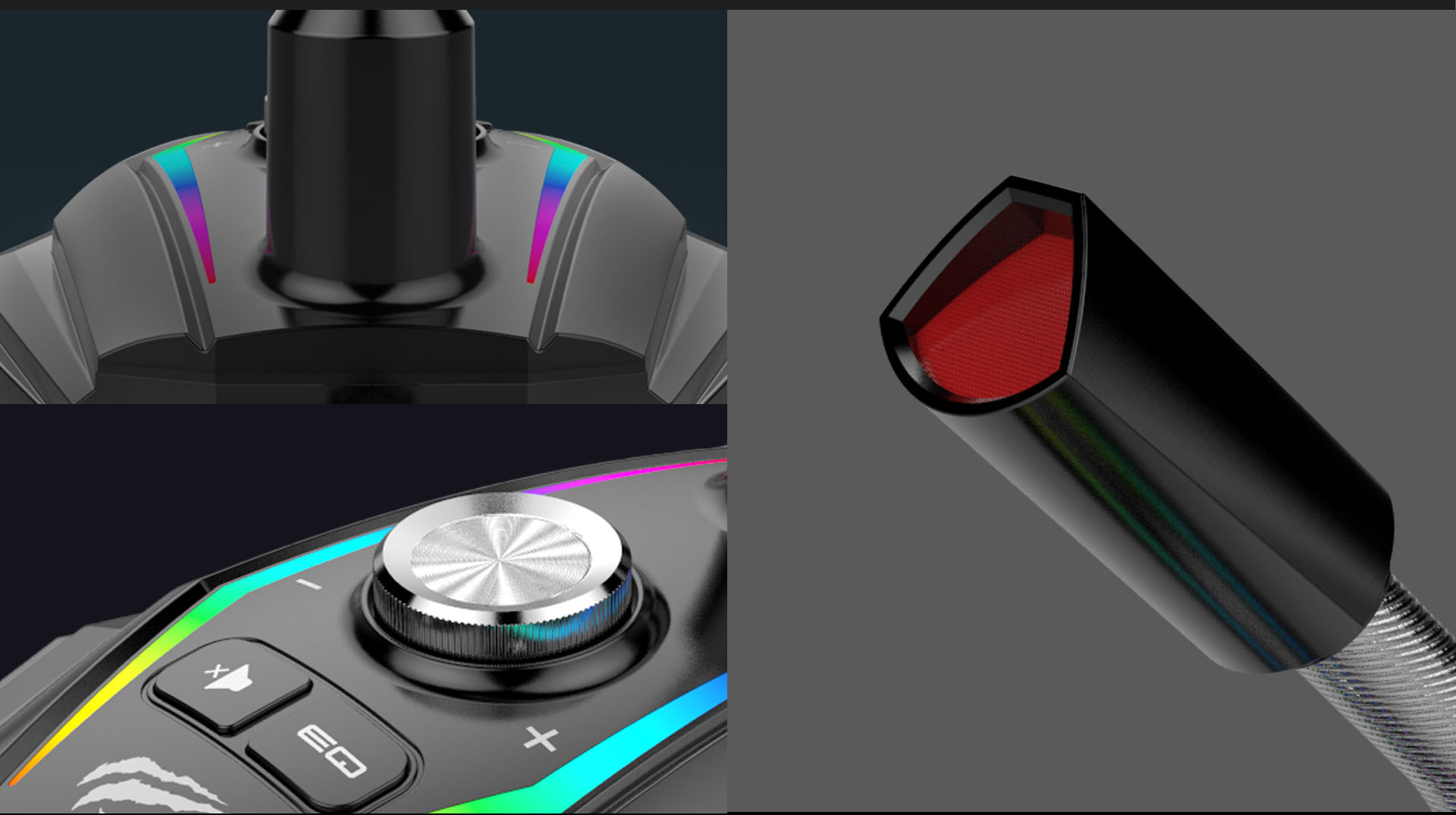 buy Havit GK56 RGB Gaming USB Microphone with the best price in Bangladesh | Safe Shopping with ...